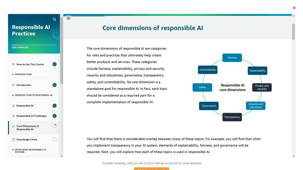 Responsible Artificial Intelligence Practices - Tutorials Dojo