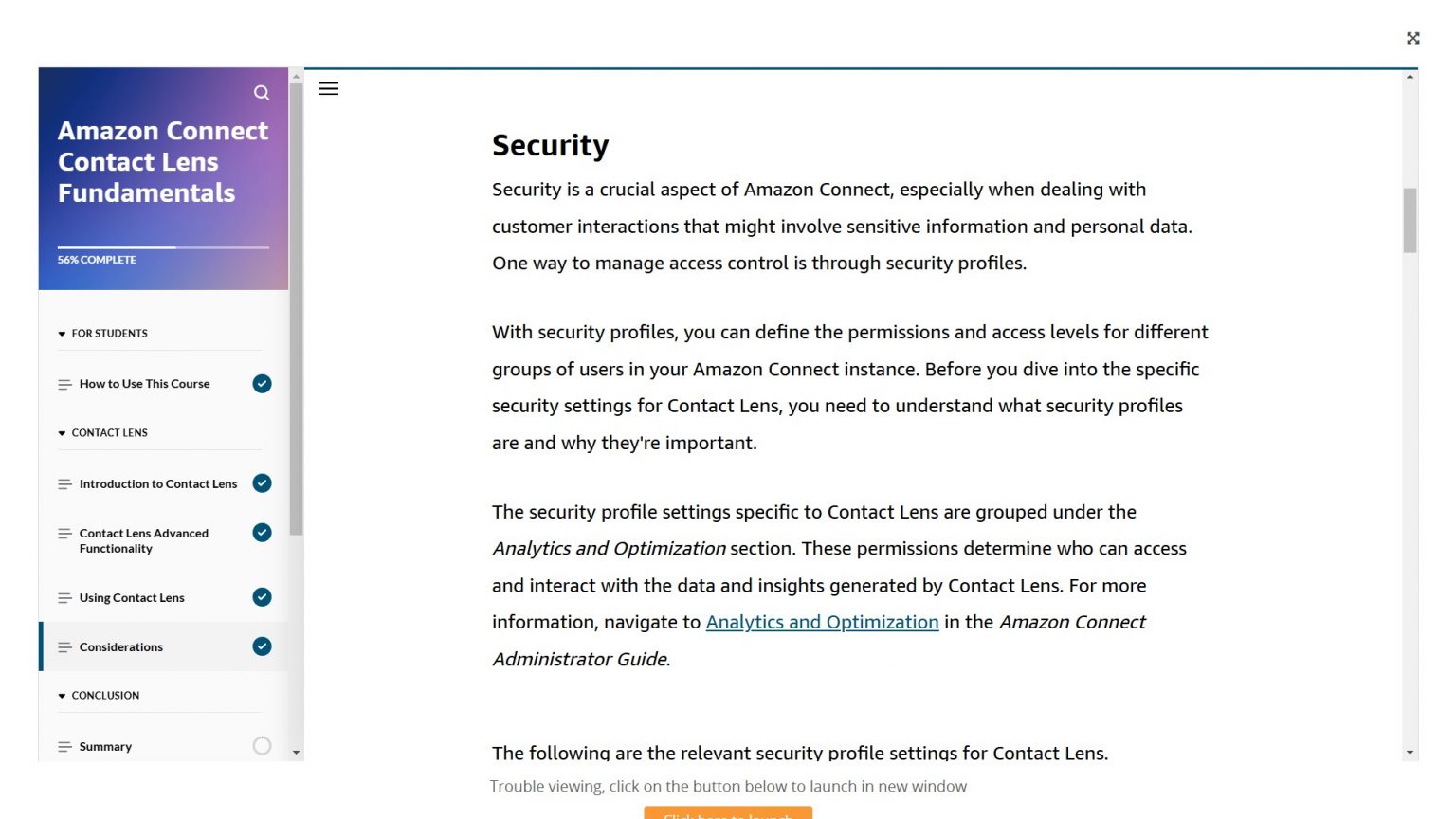 Amazon Connect Contact Lens Fundamentals - Tutorials Dojo