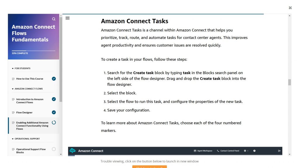 Amazon Connect Flows Fundamentals - Tutorials Dojo