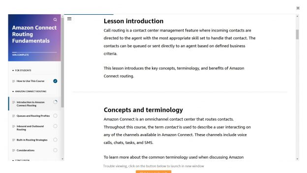 Amazon Connect Routing Fundamentals Tutorials Dojo