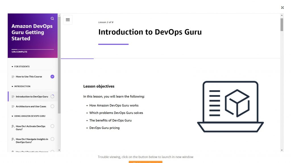 Amazon DevOps Guru Getting Started - Tutorials Dojo
