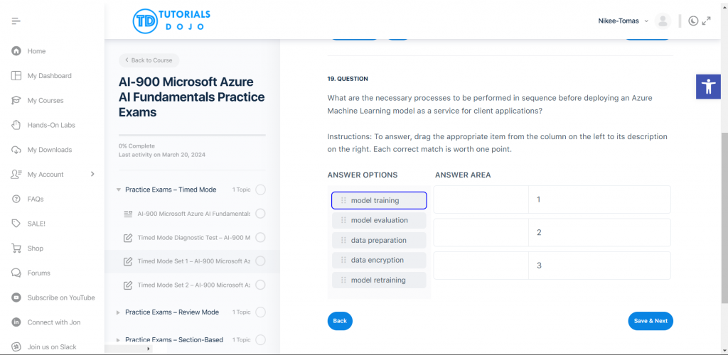 Tutorials Dojo Portal Faqs Tutorials Dojo