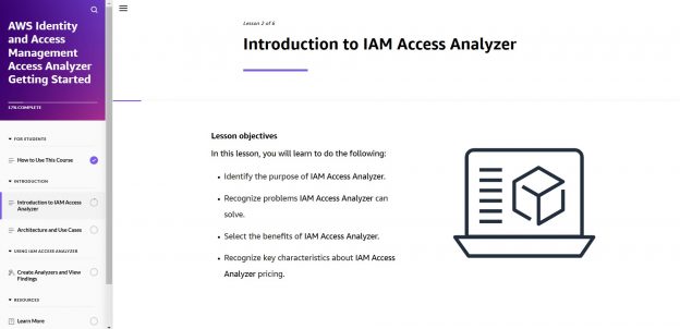 AWS Identity and Access Management - Access Analyzer Getting Started - Tutorials Dojo