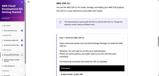 AWS Cloud Development Kit (CDK) Getting Started - Tutorials Dojo