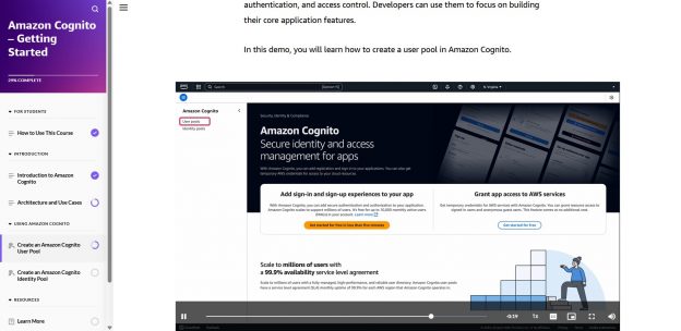 AWS Identity and Access Management - Cognito Getting Started - Tutorials Dojo