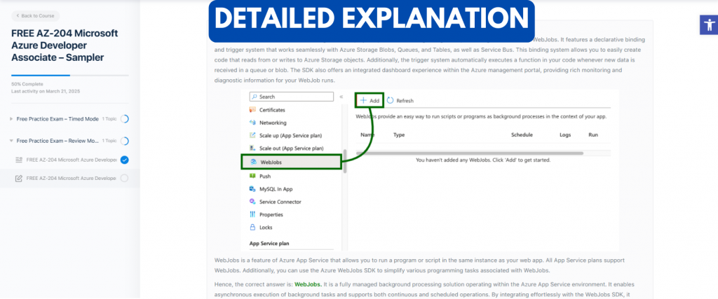 FREE AZ-400 Microsoft Azure DevOps Engineer Expert Practice Exams - Sampler