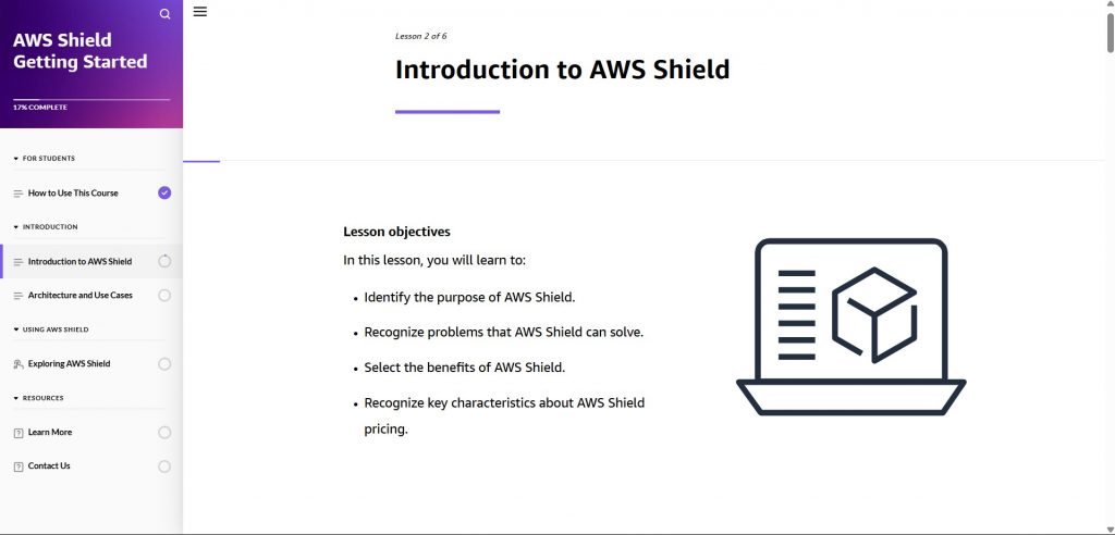 AWS Shield Getting Started - Tutorials Dojo