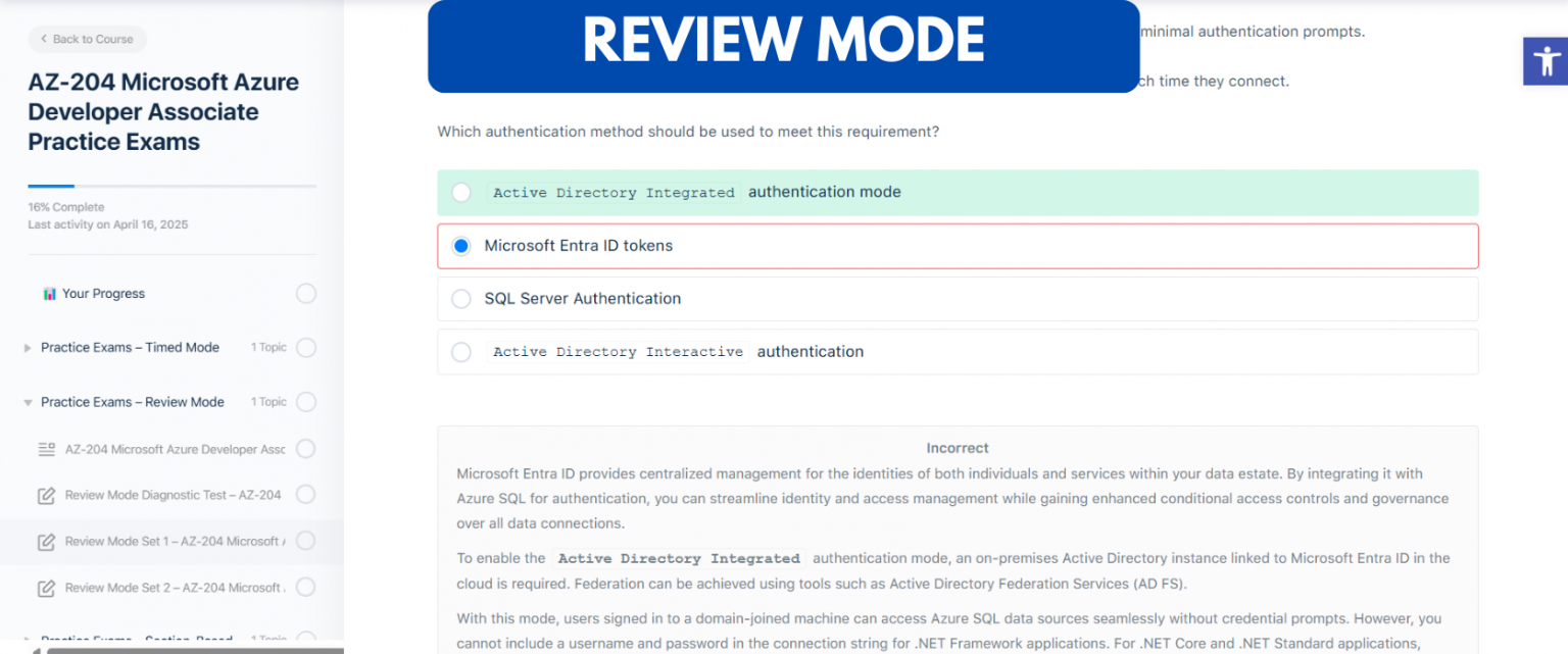 AZ-204 Microsoft Azure Developer Associate Practice Exams - Tutorials Dojo