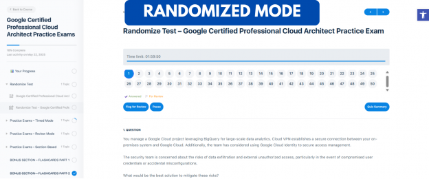 Google Certified Professional Cloud Architect Practice Exams - Tutorials Dojo