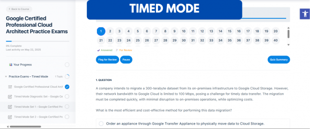 Google Certified Professional Cloud Architect Practice Exams - Tutorials Dojo