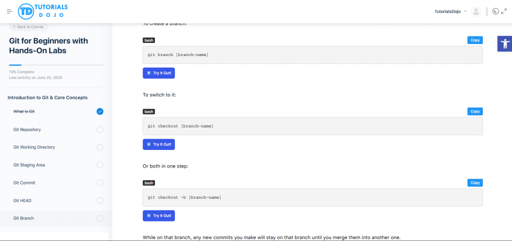 Git for Beginners with Hands-On Labs - Tutorials Dojo