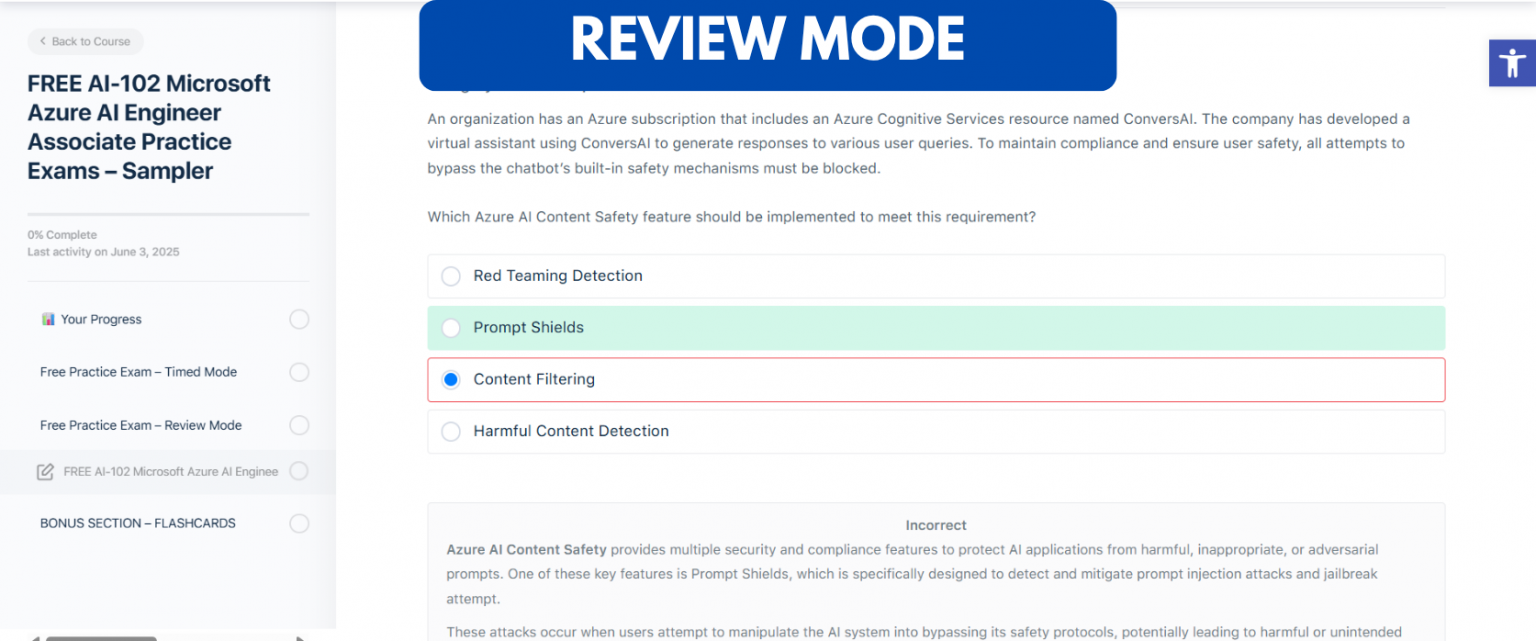FREE AI-102 Microsoft Azure AI Engineer Associate Practice Exams ...