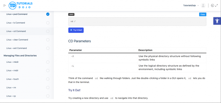 Linux for Beginners with Hands-On Labs - Tutorials Dojo