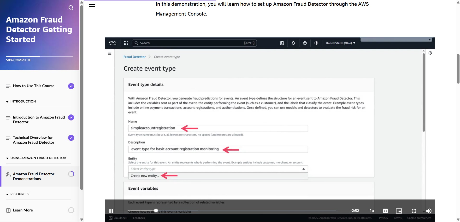 Amazon Fraud Detector Getting Started - Tutorials Dojo