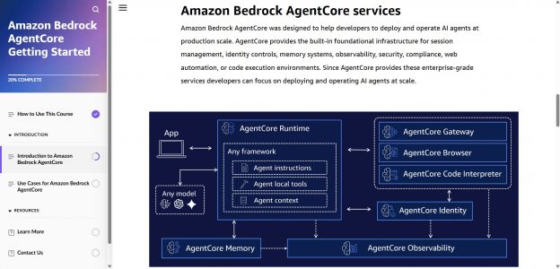 Amazon Bedrock AgentCore Getting Started - Tutorials Dojo
