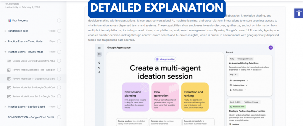 Google Cloud Certified Generative AI Leader Practice Exams - Tutorials Dojo