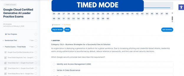 Google Cloud Certified Generative AI Leader Practice Exams - Tutorials Dojo